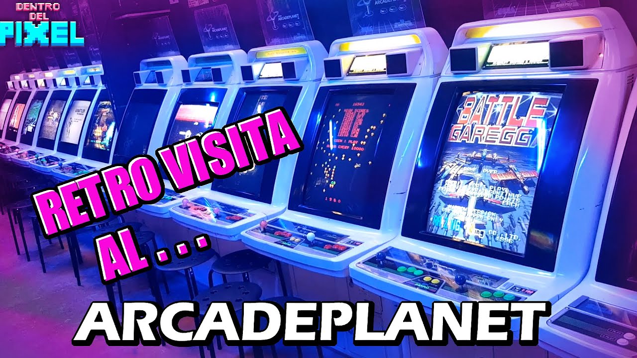 #1 Visita al ARCADE PLANET | El MAYOR SALON RECREATIVO de ESPAÑA - YouTube