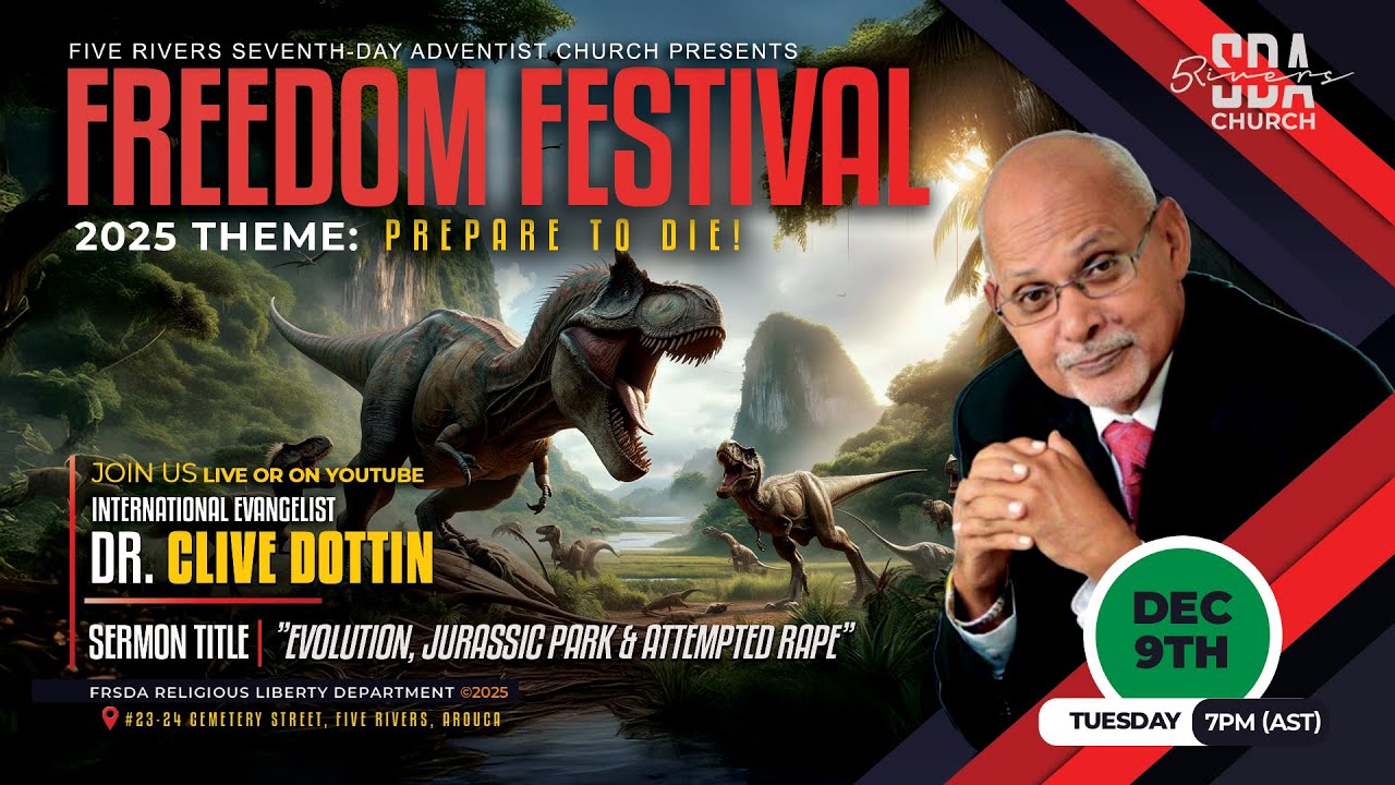 FREEDOM FESTIVAL | TUE DEC 9TH | 7PM | EVOLUTION, JURASSIC PARK ...