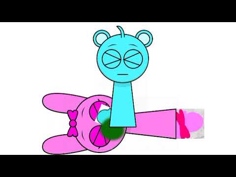Sky Bigger Farts on Pinki's face (Sprunki)