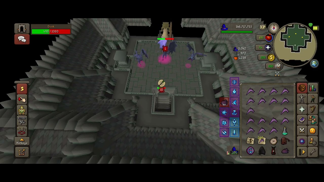 Osrs Mobile Leagues Echo Grotesque Guardians Example Kill - YouTube