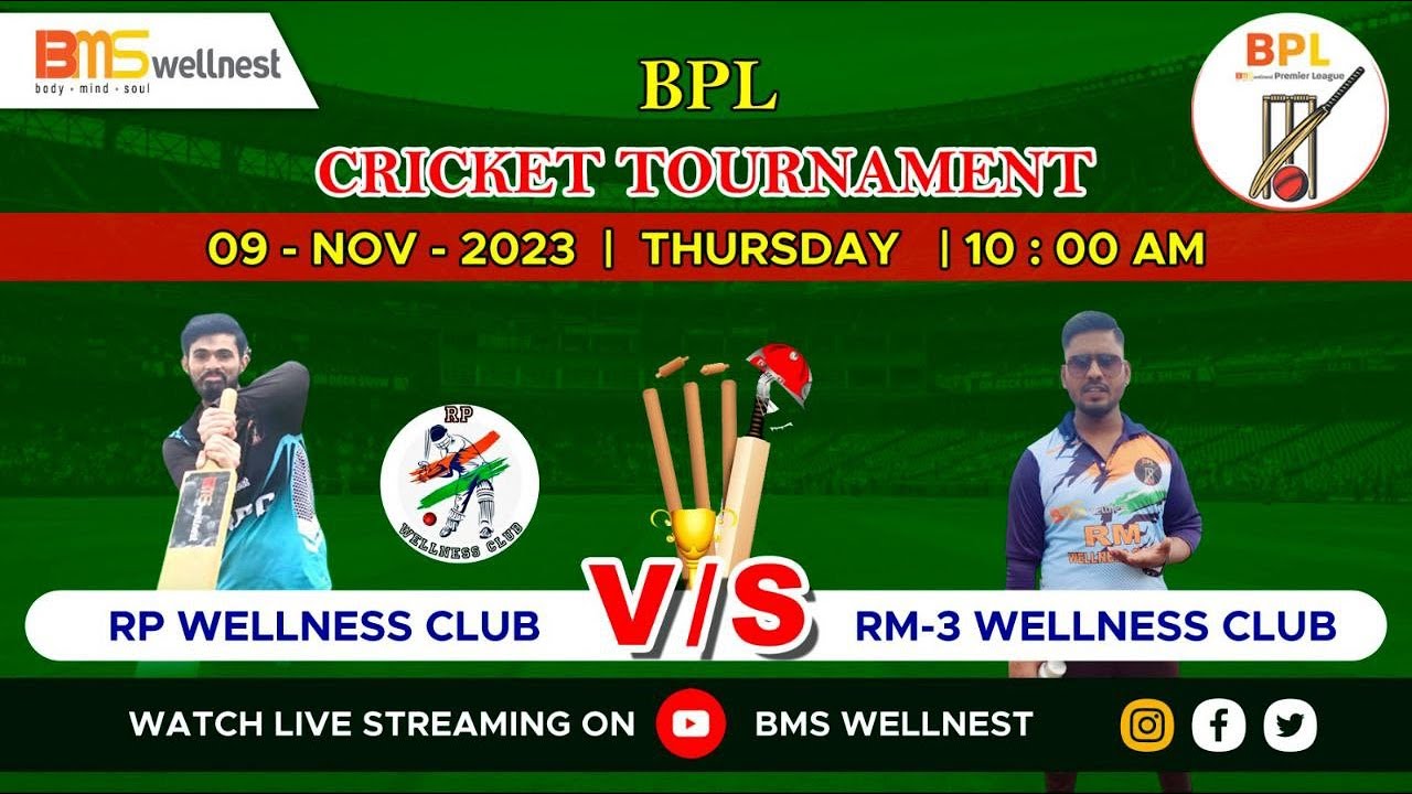 RP WELLNESS CULB VS RM-3 WELLNESS CLUB | BPL | RM DYNAMIC ORGANISATION ...