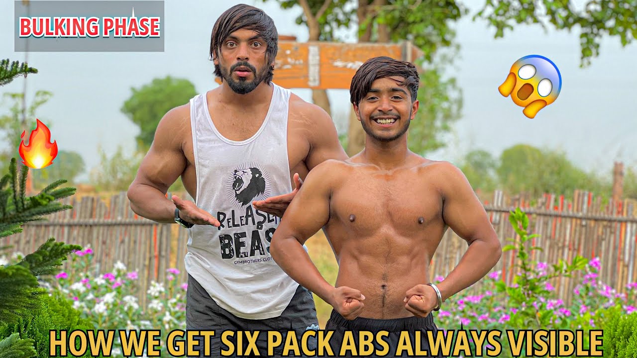 How Get Six Pack Abs Always Visible🔥 | Bulking Phase | 18 Years Old ...