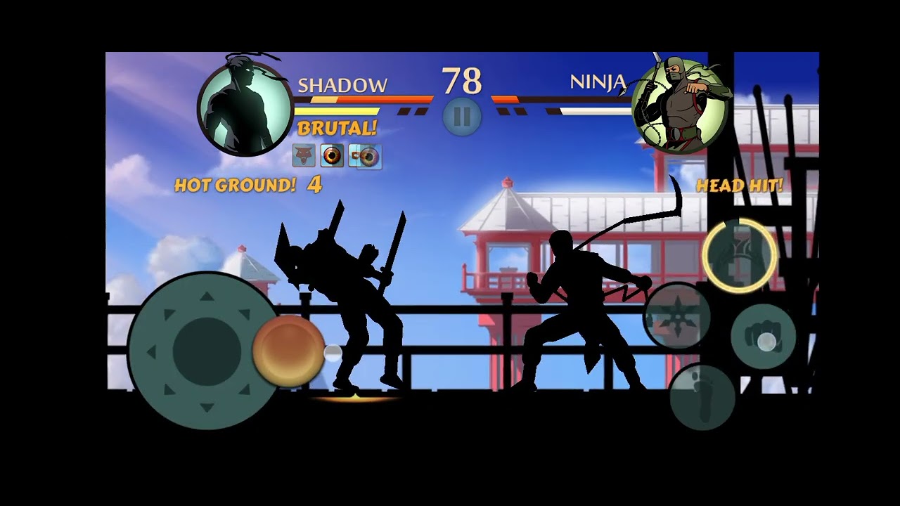 Shadow Fight 2 Gameplay using swords - YouTube