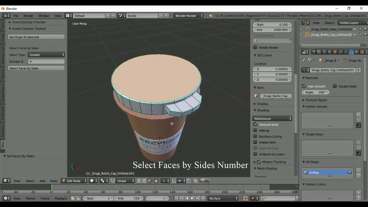 Blender Addon: Asset Creation Toolset 2.1 Features - YouTube
