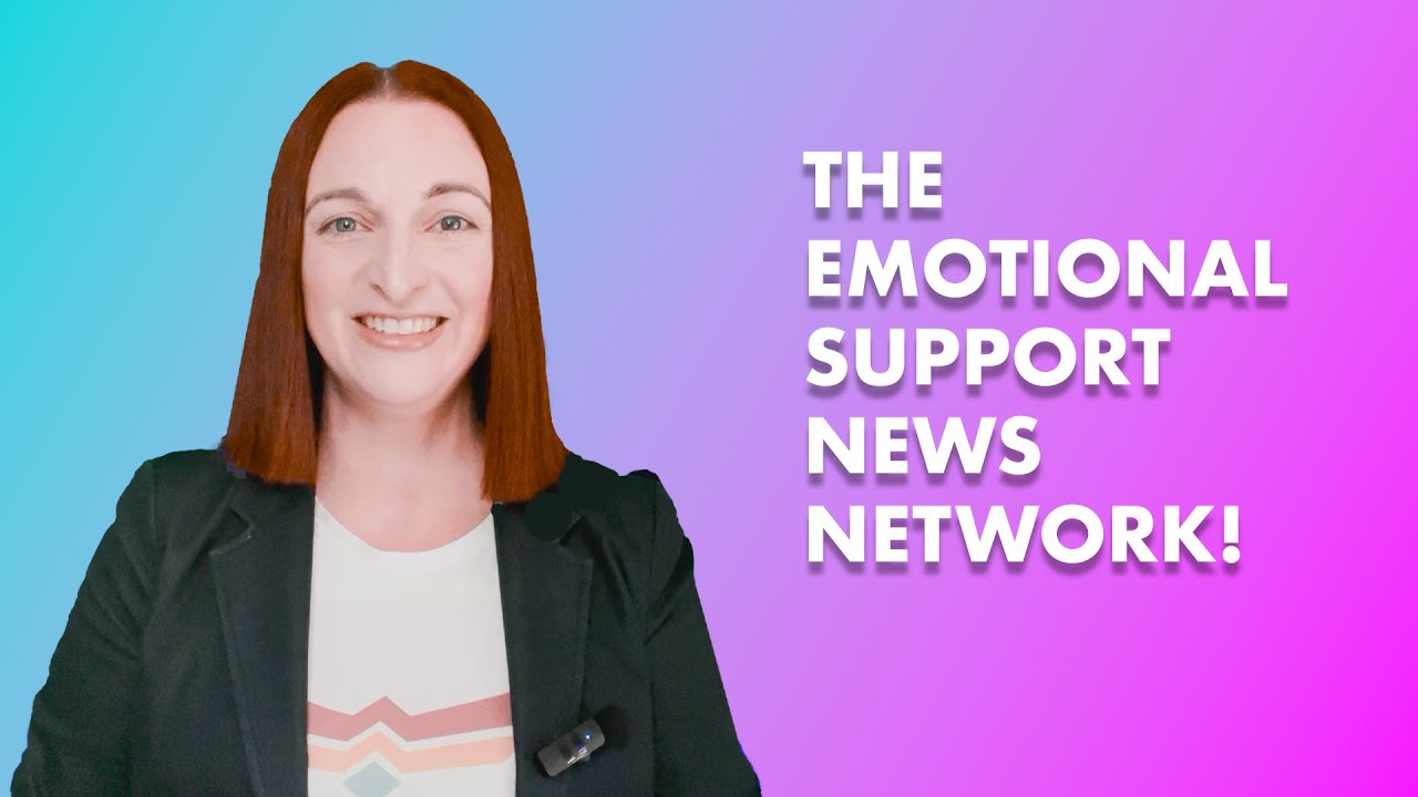 We want to be your Emotional Support News Network! - YouTube