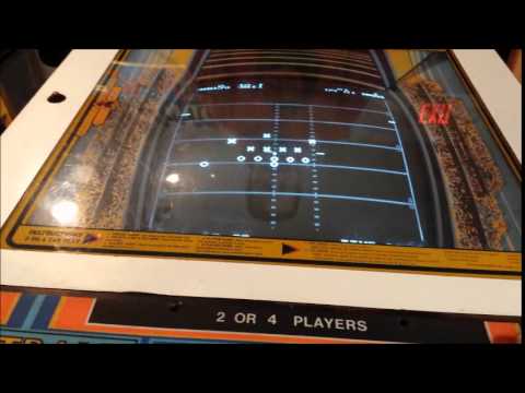 Atari Football 4 Player Game Play. - YouTube