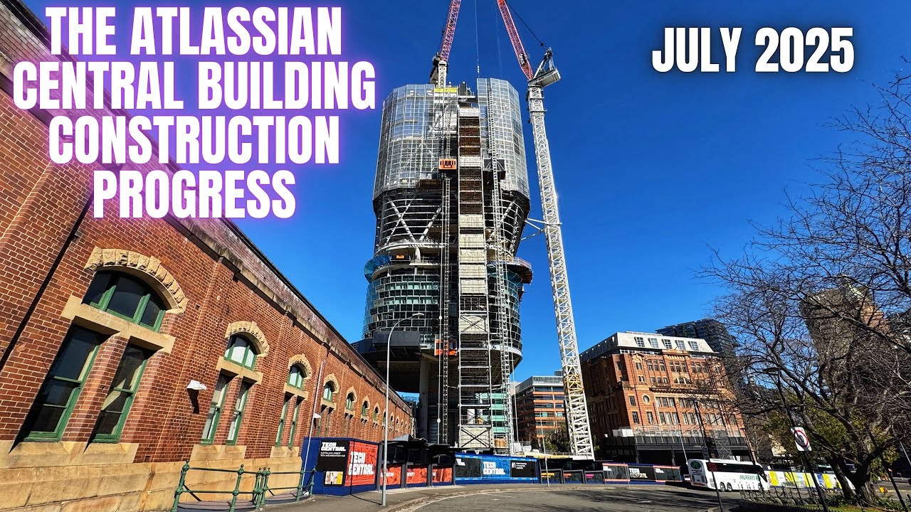 Abandoned Oz - The Atlassian Central Building Construction Update ...