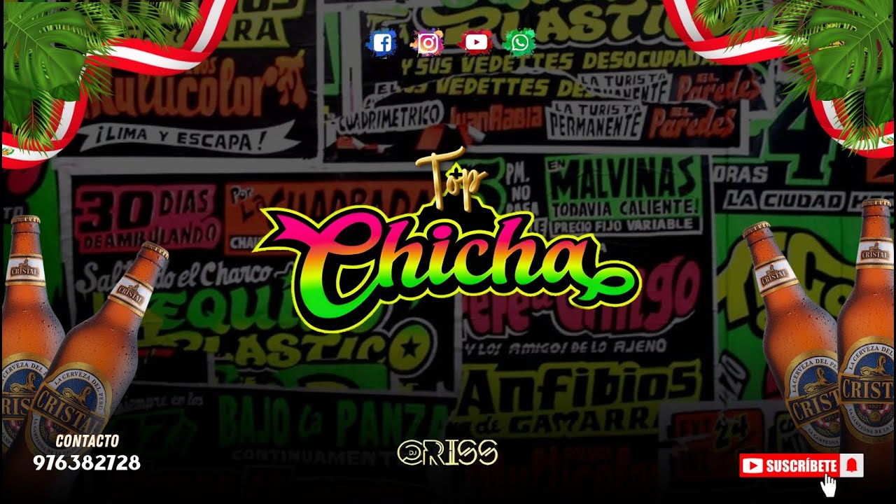 🍻 MIX CUMBIA - CHICHA PERUANA 2025 (Chechito, Son de Fuego, Rebeldes ...