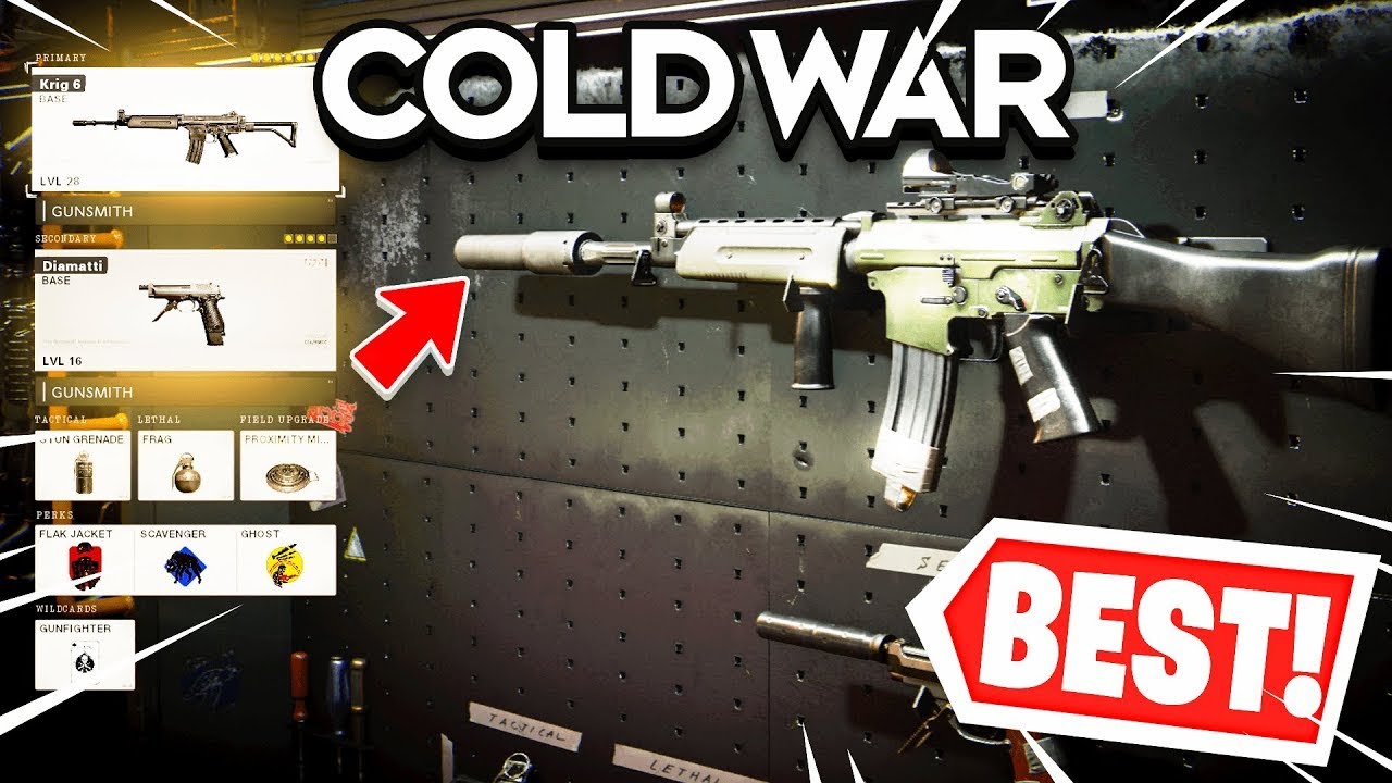 THE BEST KRIG 6 CLASS SETUP IN BLACK OPS COLD WAR!!! (Raid Gameplay ...