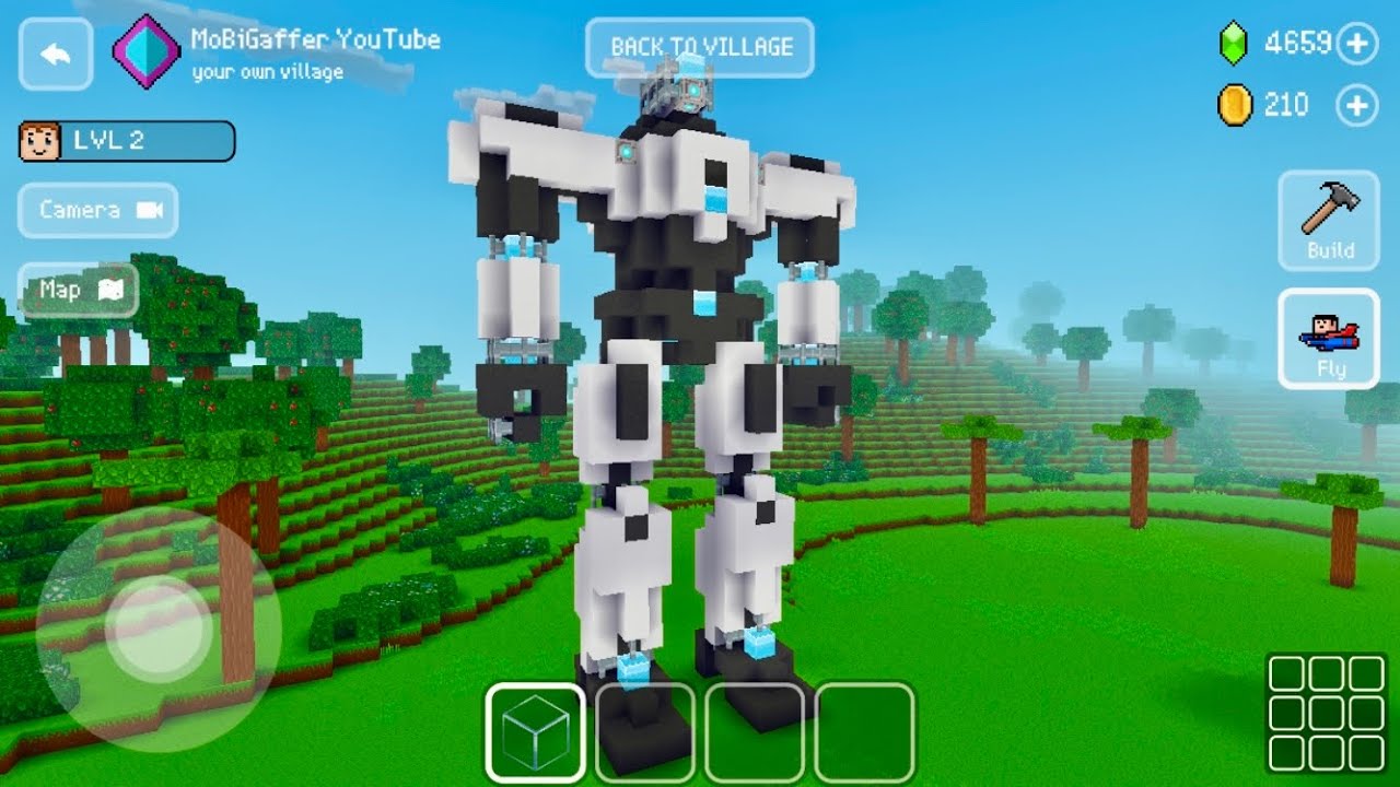 Block Craft 3D: Crafting Game #4016 | Robot 🤖 - YouTube