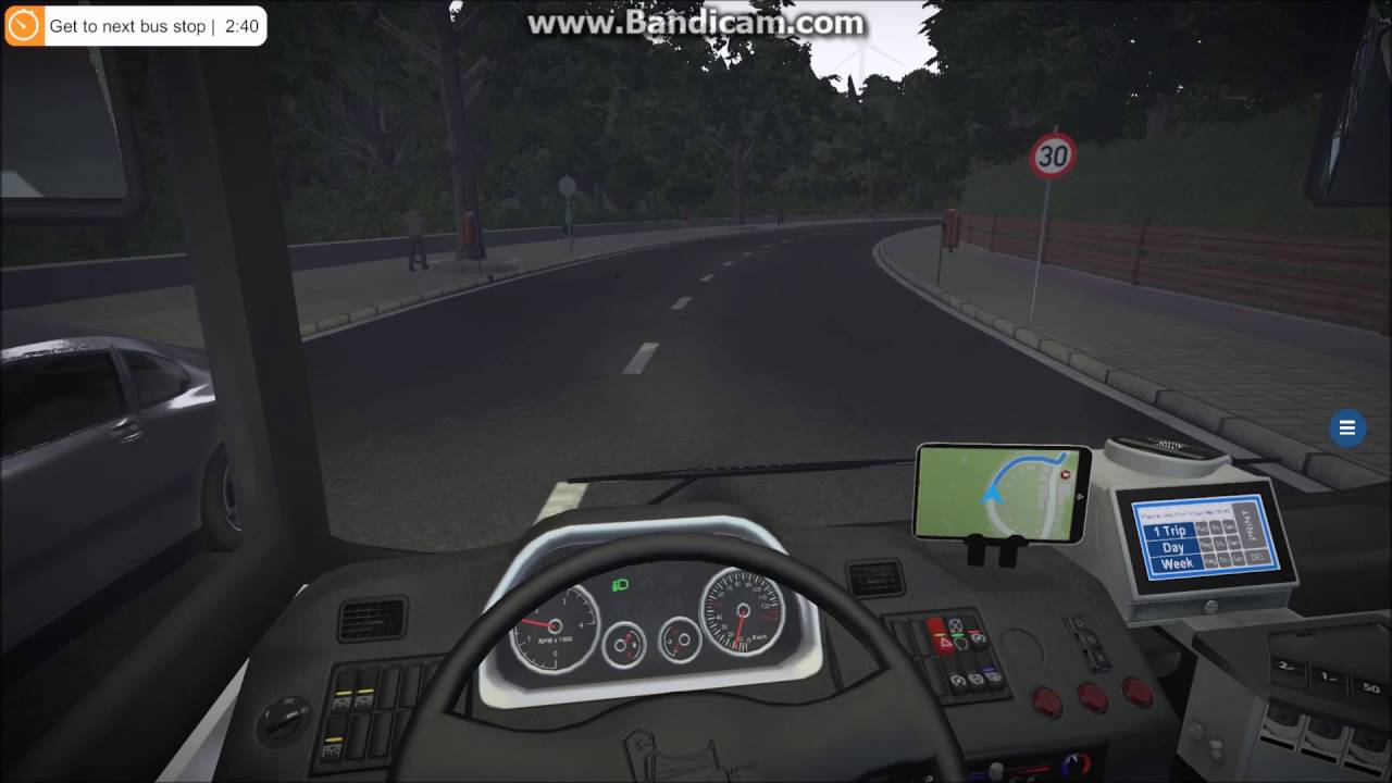 BUS SIMULATOR 16 [WITH STEERING WHEEL] THE DRIVER IS CRAZY! - YouTube
