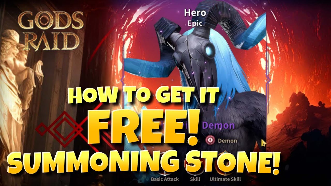 [Gods Raid] HOW TO GET FREE ELITE SUMMONING STONE - YouTube