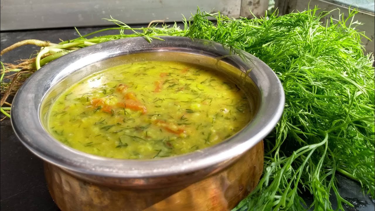 Dal Shepu / Vegetarian recipe - YouTube