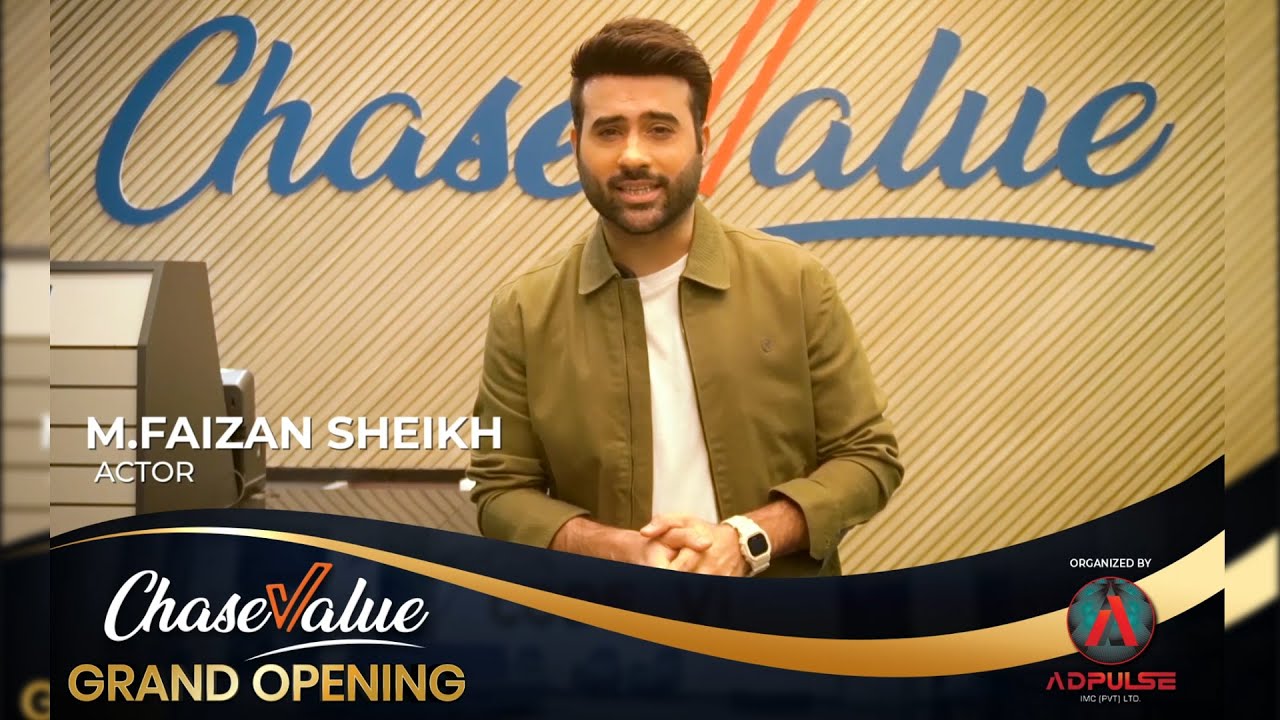 Muhammad Faizan Sheikh Shoutout for @ChaseValueCentreOfficial - YouTube