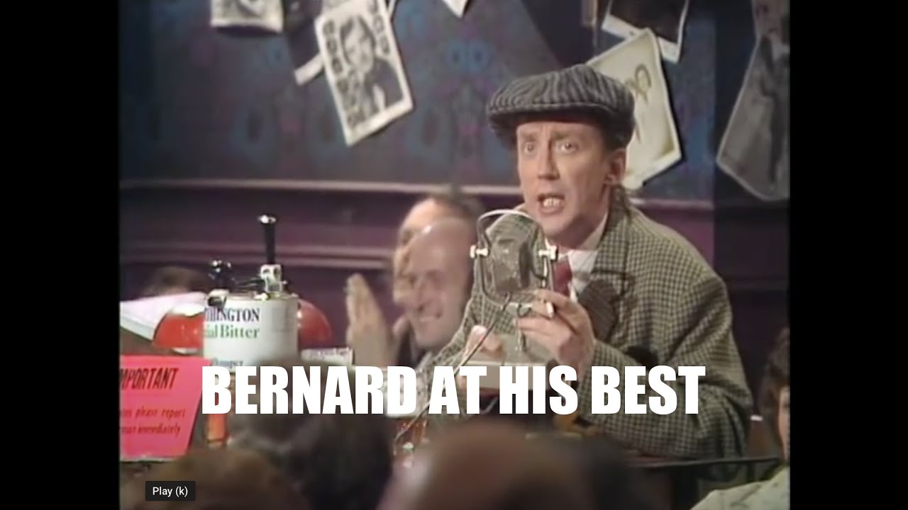 The Comedians Bernard at his best. - YouTube