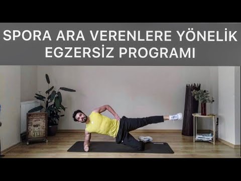 SPORA ARA VERENLERE YÖNELİK EGZERSİZ PROGRAMI