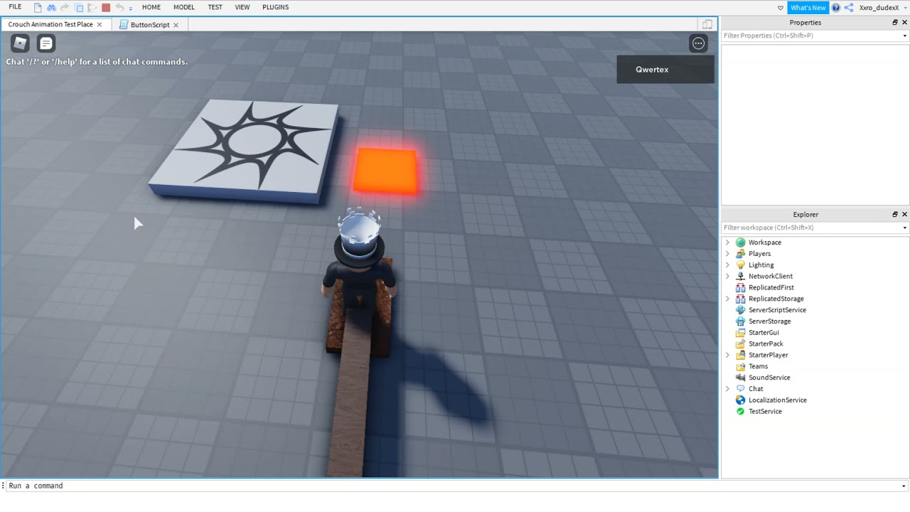 How-To make a Flood Escape 2 Button in Roblox Studio (Tutorial) Part 2 ...