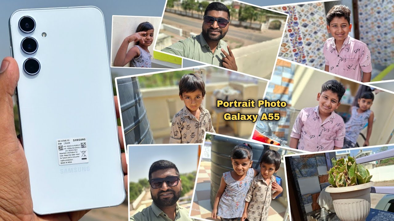 Samsung Galaxy A55 Portrait Photography | Samsung Galaxy A55 Camera ...