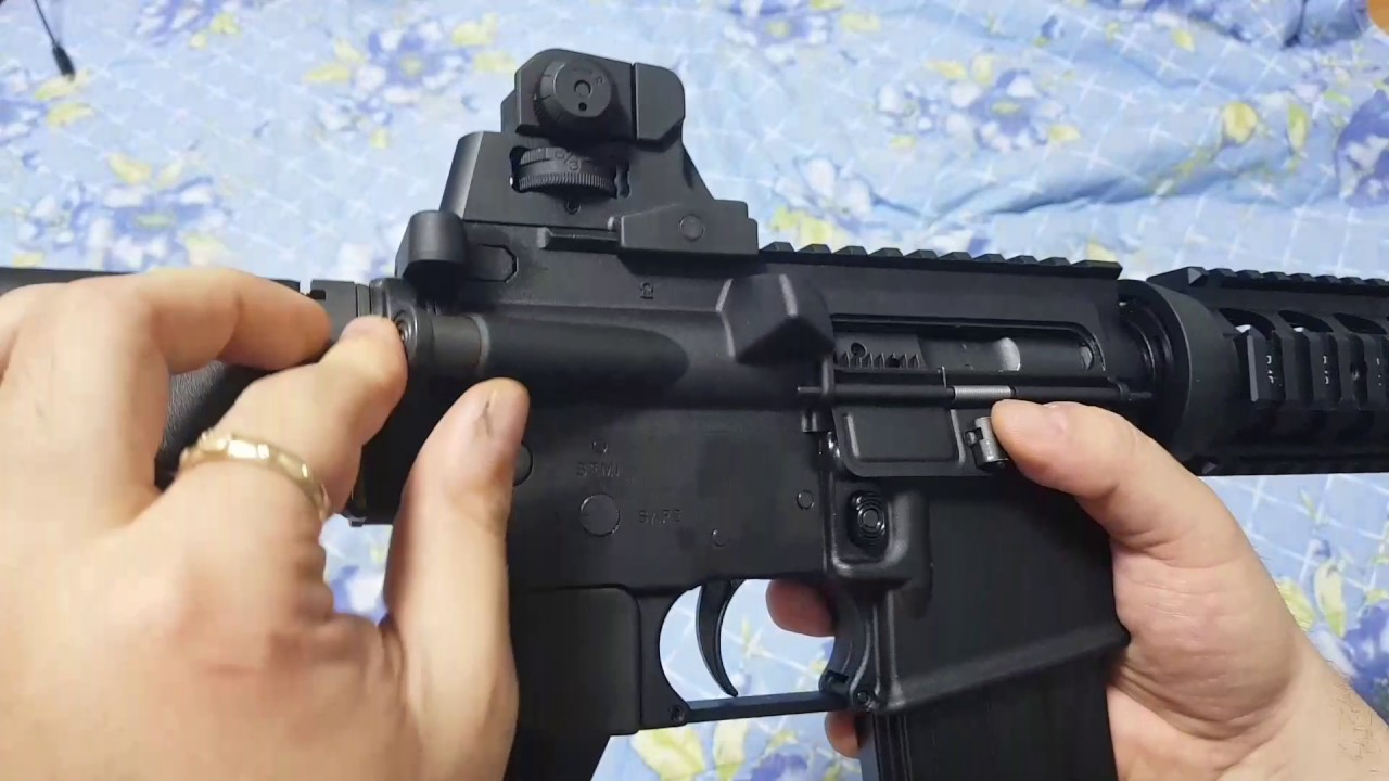 내 생의 첫 GBBR(가스블로우백 소총) VFC COLT M4 RIS 리뷰 및 간단 성능 테스트!!! 영상 끝에 갑자기 누군가 ...