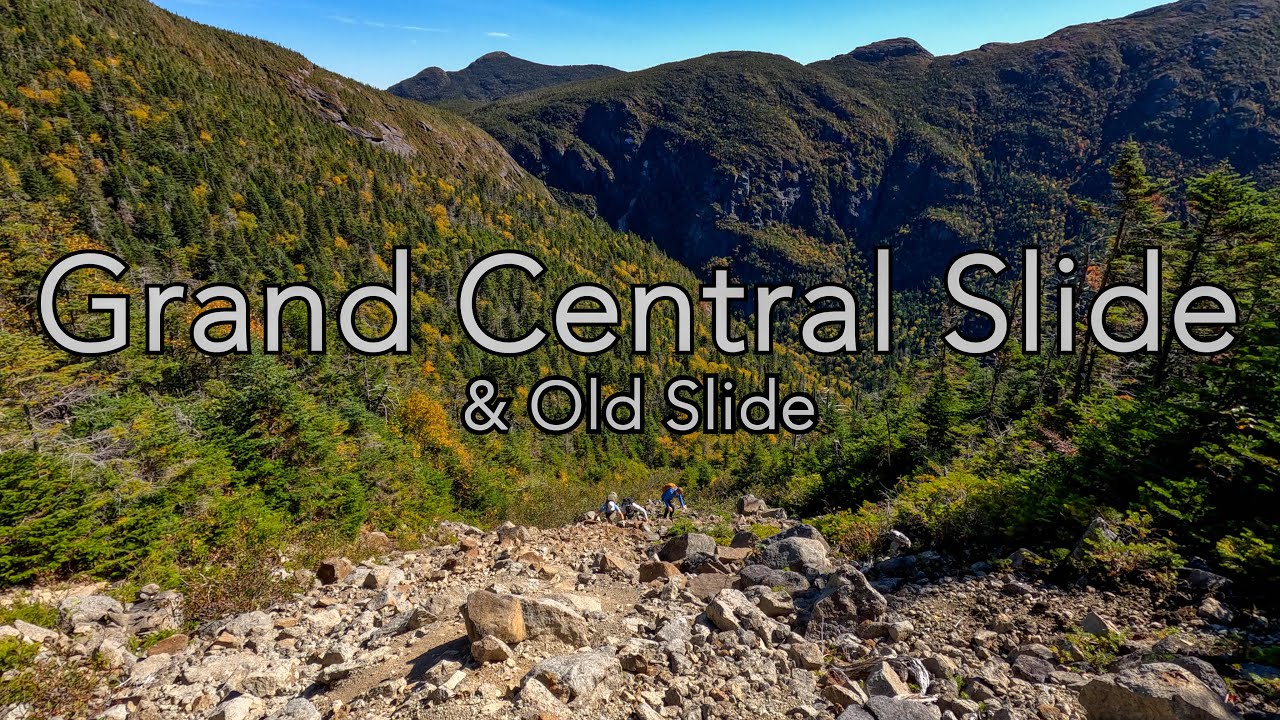 Grand Central Slide & Old Slide on Mount Marcy - YouTube
