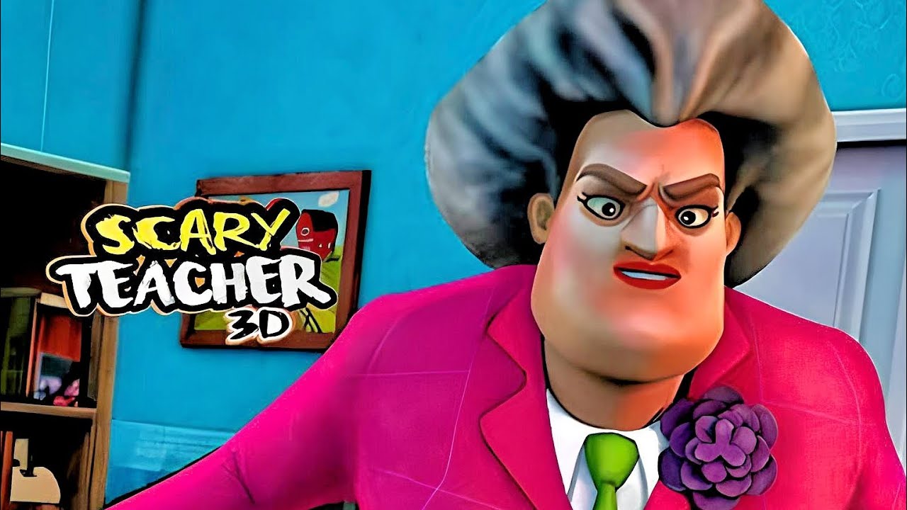 Scary Teacher Just got a New Task - YouTube