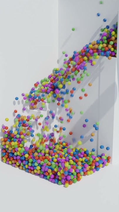 Satisfying Ball Animation 02 | Blender #shorts - YouTube