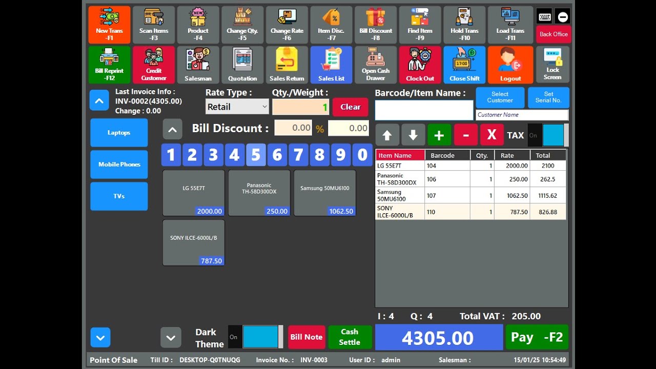 How to return all items at once Retail POS v12.6 ? - YouTube