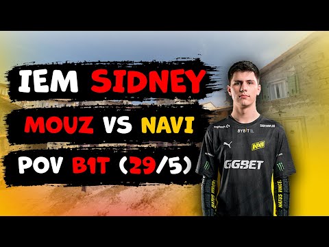 POV / DEMO l NaVi ( B1T ) vs MOUZ- IEM Sydney 250.000$ in CS2