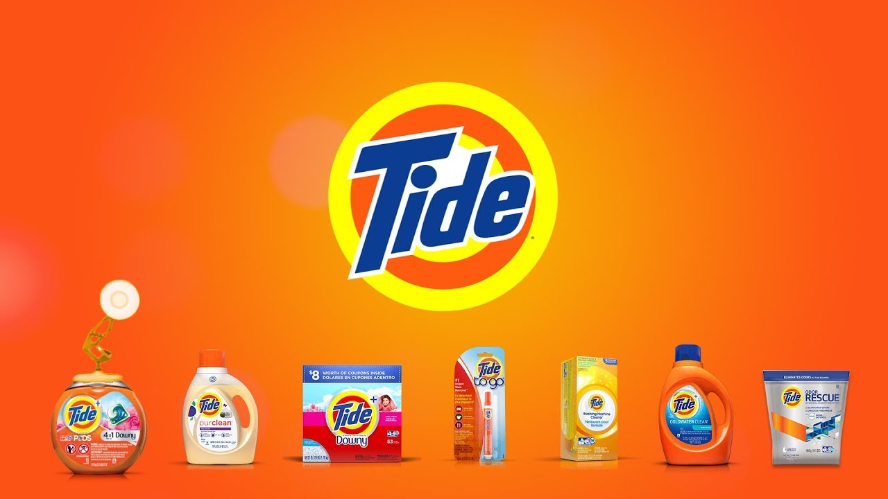 Tide Logo Spoof Luxo Lamp - YouTube
