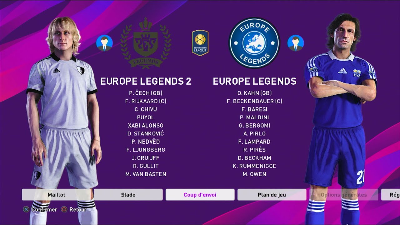 EUROPE LEGENDS 2 VS EUROPE LEGENDS 1 - YouTube