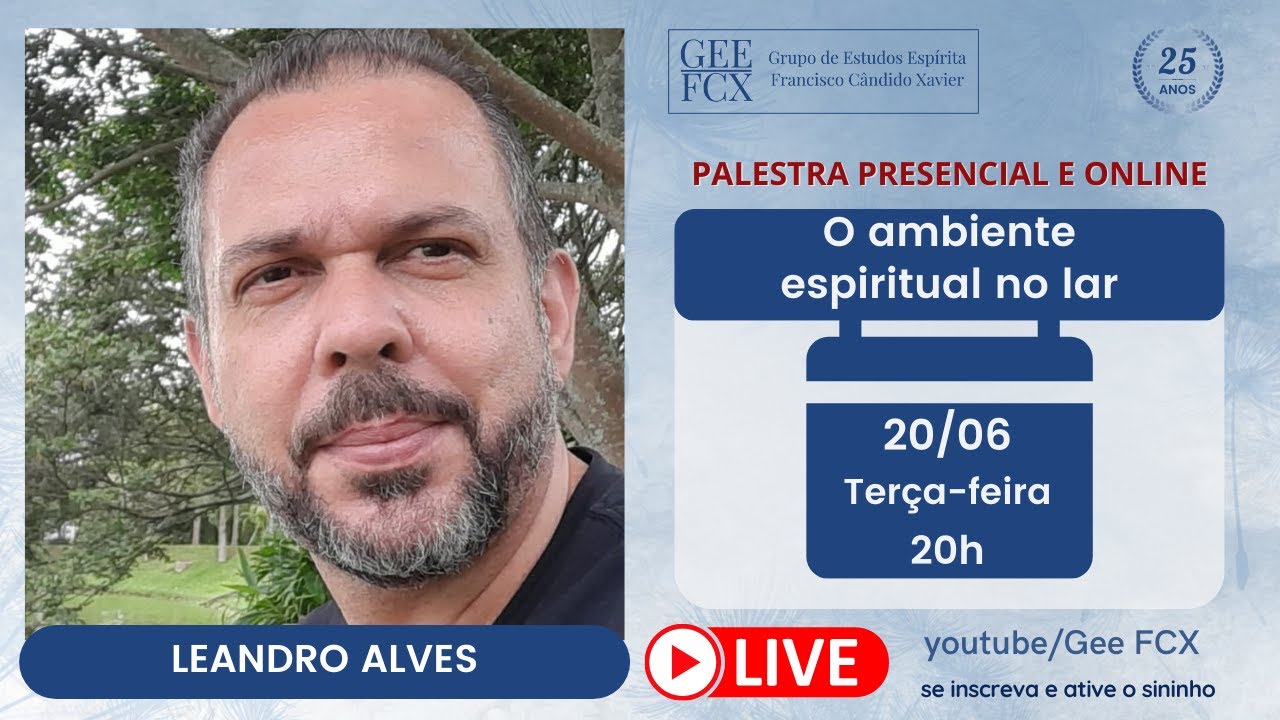 Leandro Alves - O ambiente espiritual no lar - YouTube