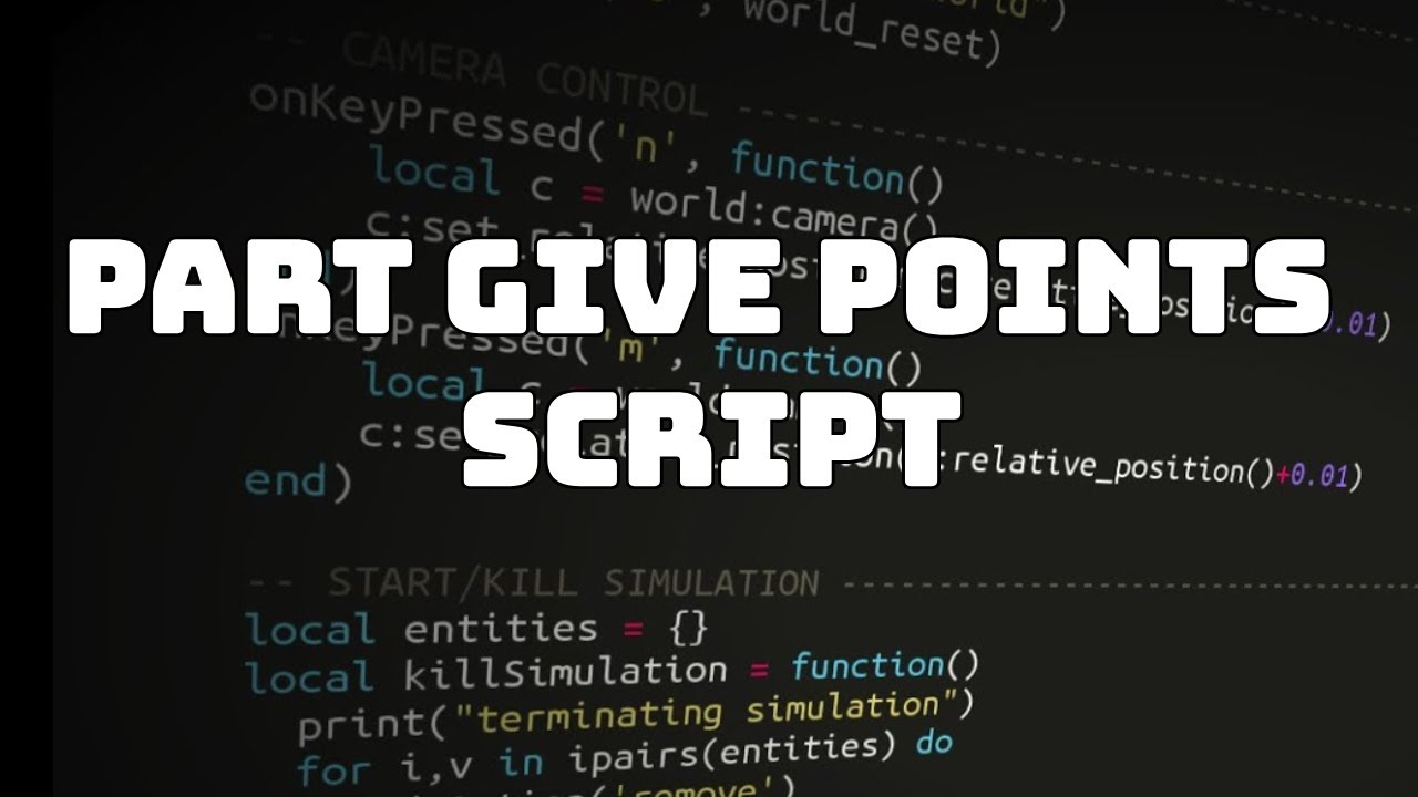 How to make part give points in roblox studio #video #roblox #tutorial ...