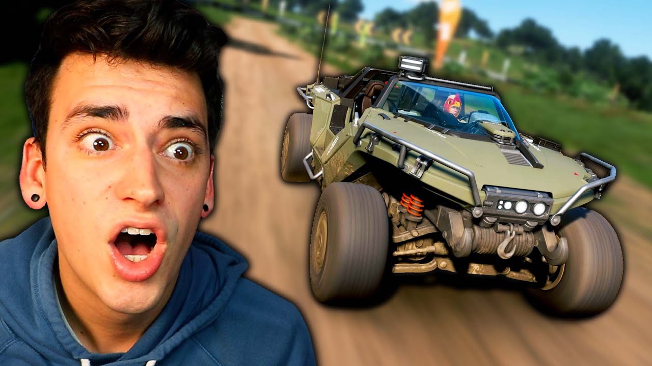 RACING A HALO WARTHOG?! (Forza Horizon 5) - YouTube