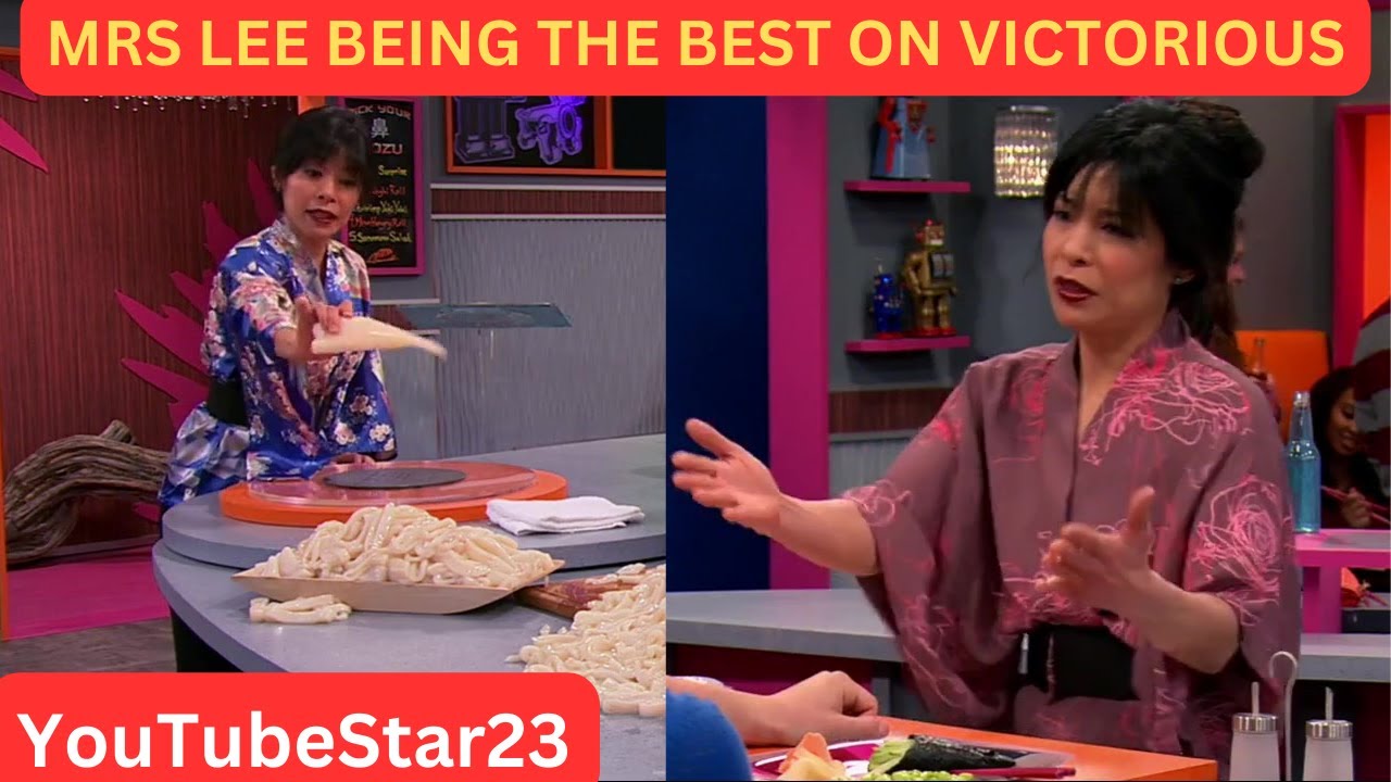 Mrs Lee being the best for 1 minute and 26 seconds on Victorious (Part ...