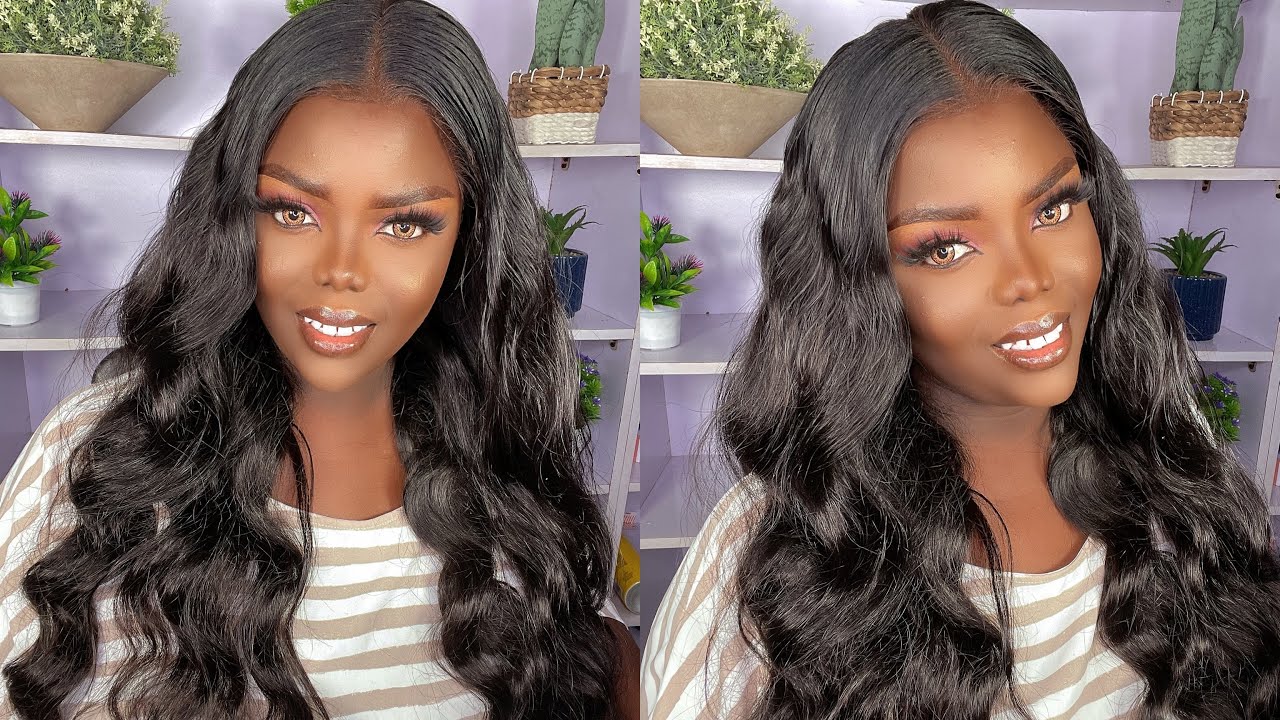 Most Realistic Wig Ever ! Body Wave Lace Front Wig Install & Style | Ft ...