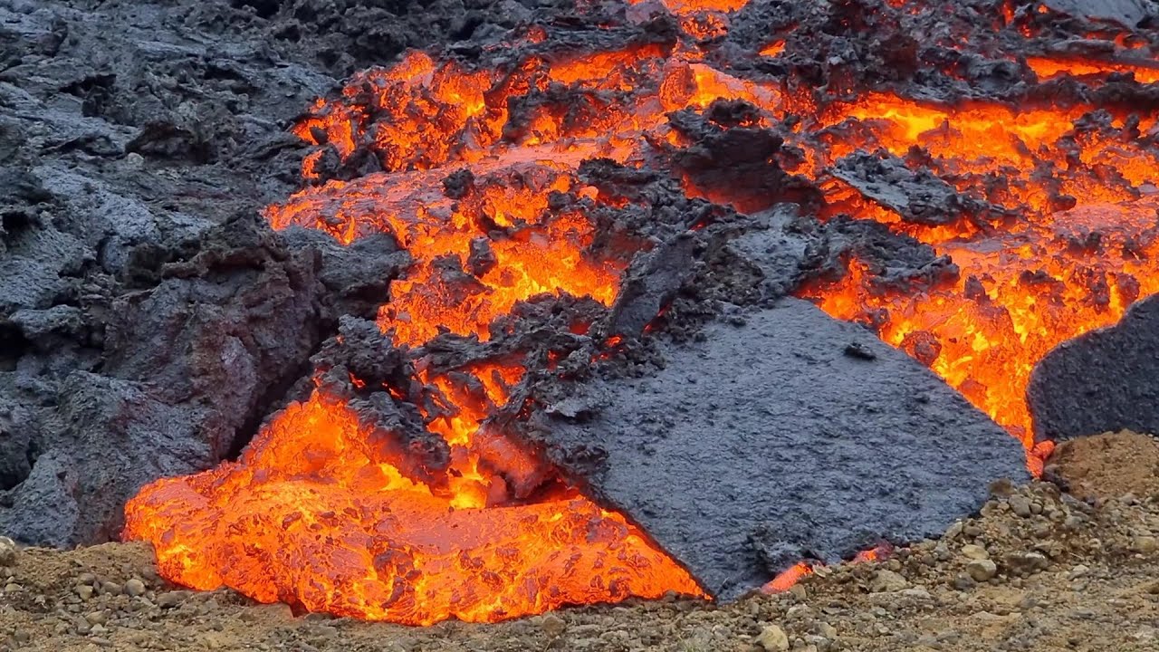 LAVA FLIPS rock sheets 🔥 How lava moves June 7 - YouTube