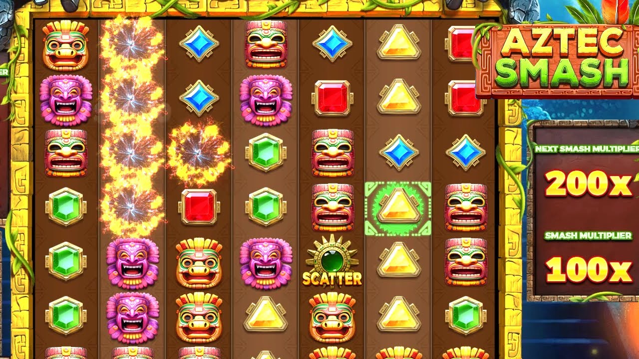 TRYING OUT THE NEW AZTEC SMASH SLOT - (PRAGMATIC PLAY) - YouTube