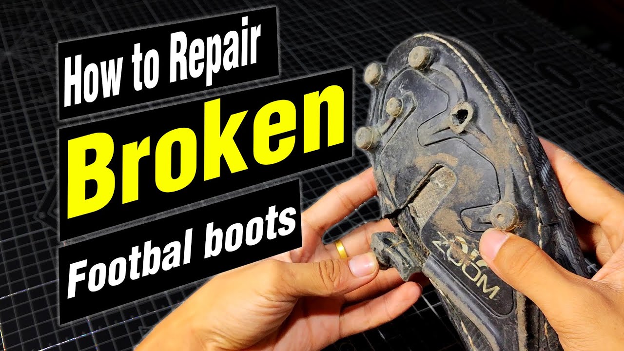 How to repair broken football boots #changing #sole #howtorepair # ...