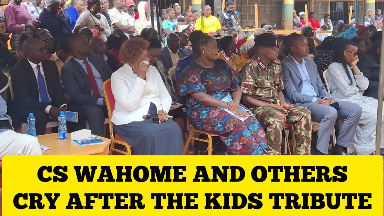 It was a crying moment to everyone as kids give tributes - YouTube