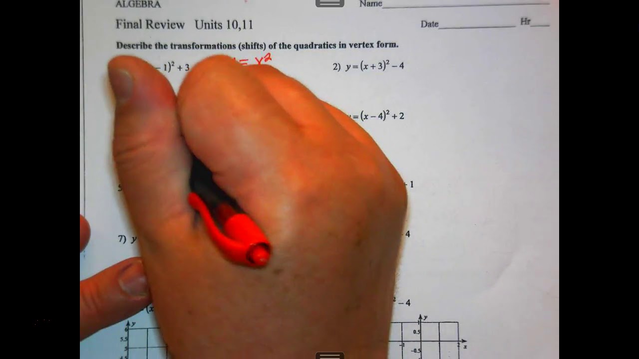 A1 - Note Key Day #4 - Final Review Unit 6,7 2018-2019 - YouTube