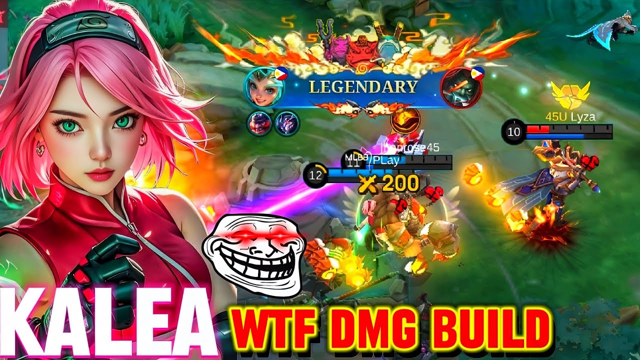 WTF DMG KALEA BEST BUILD 2025!! - WITH JUNGLE DAMAGE KALEA - MLBB - YouTube