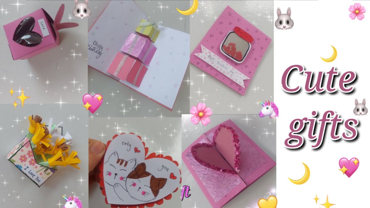 DIY CUTE PAPER GIFT CRAFTS IDEAS FOR BIRTHDAY 💓 - YouTube