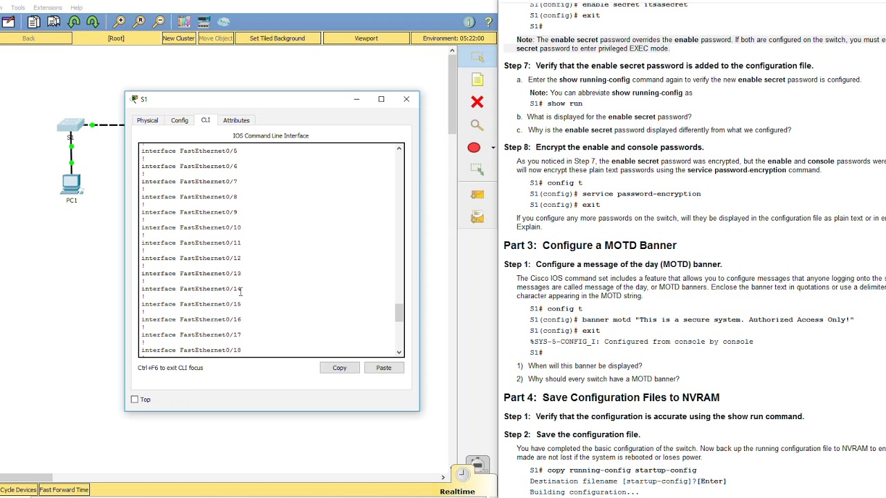 Configuring Initial Switch Settings - YouTube