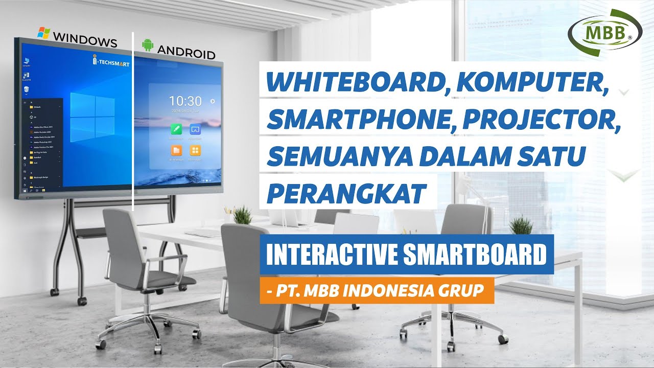 PAPAN TULIS CANGGIH - INTERAKTIF FLAT PANEL #i-techsmart #interactivewhiteboard @ptmbbindonesia ...