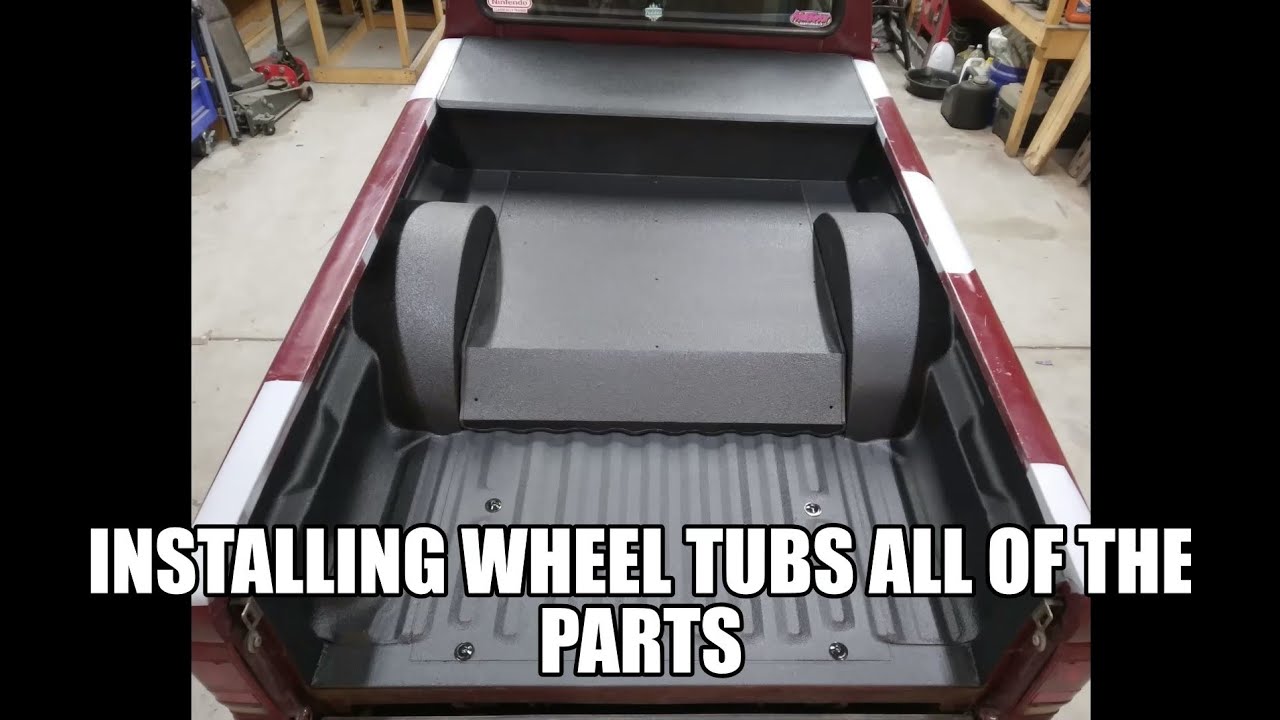 Installing Rear Wheel Tubs 91 Ranger Mini Truck All the Parts - YouTube