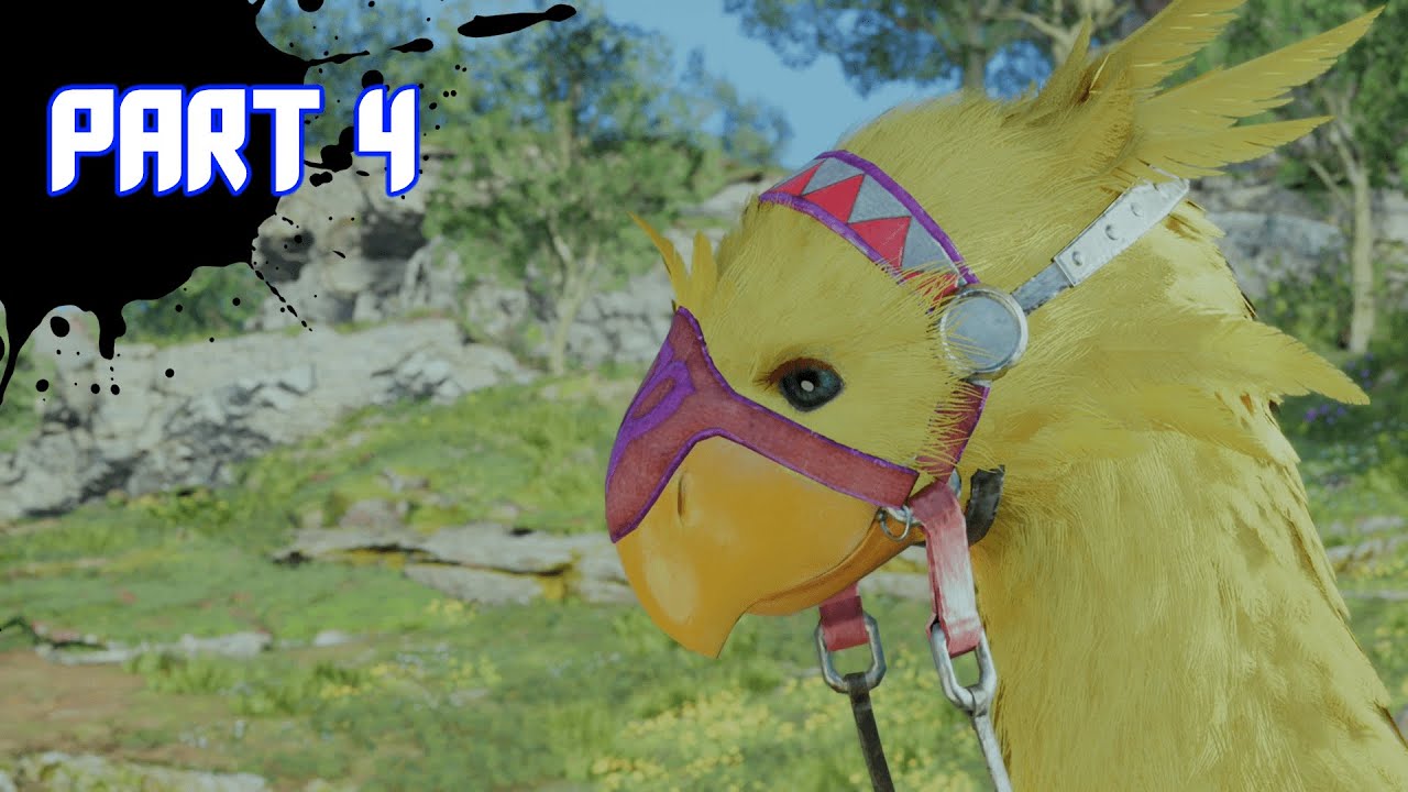 FINAL FANTASY 7 REBIRTH Part 4 - Exploring, Getting our Chocobo ...