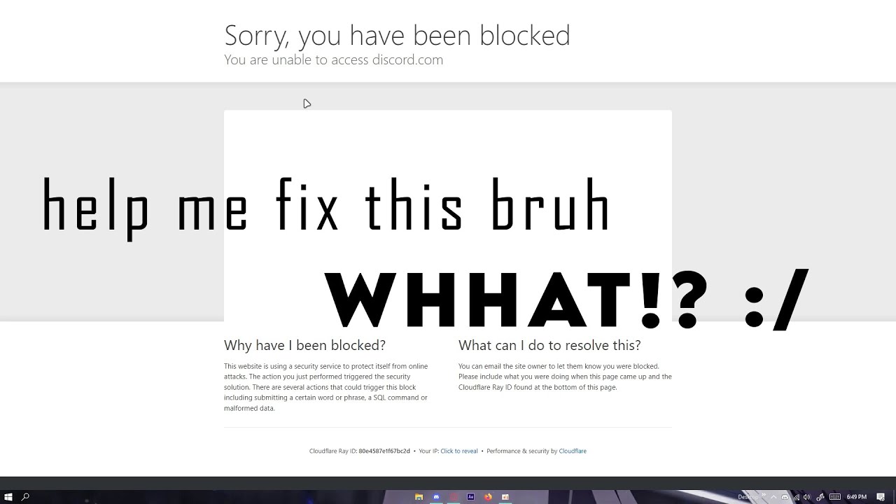What now on discord bro?! :/ @discord - YouTube