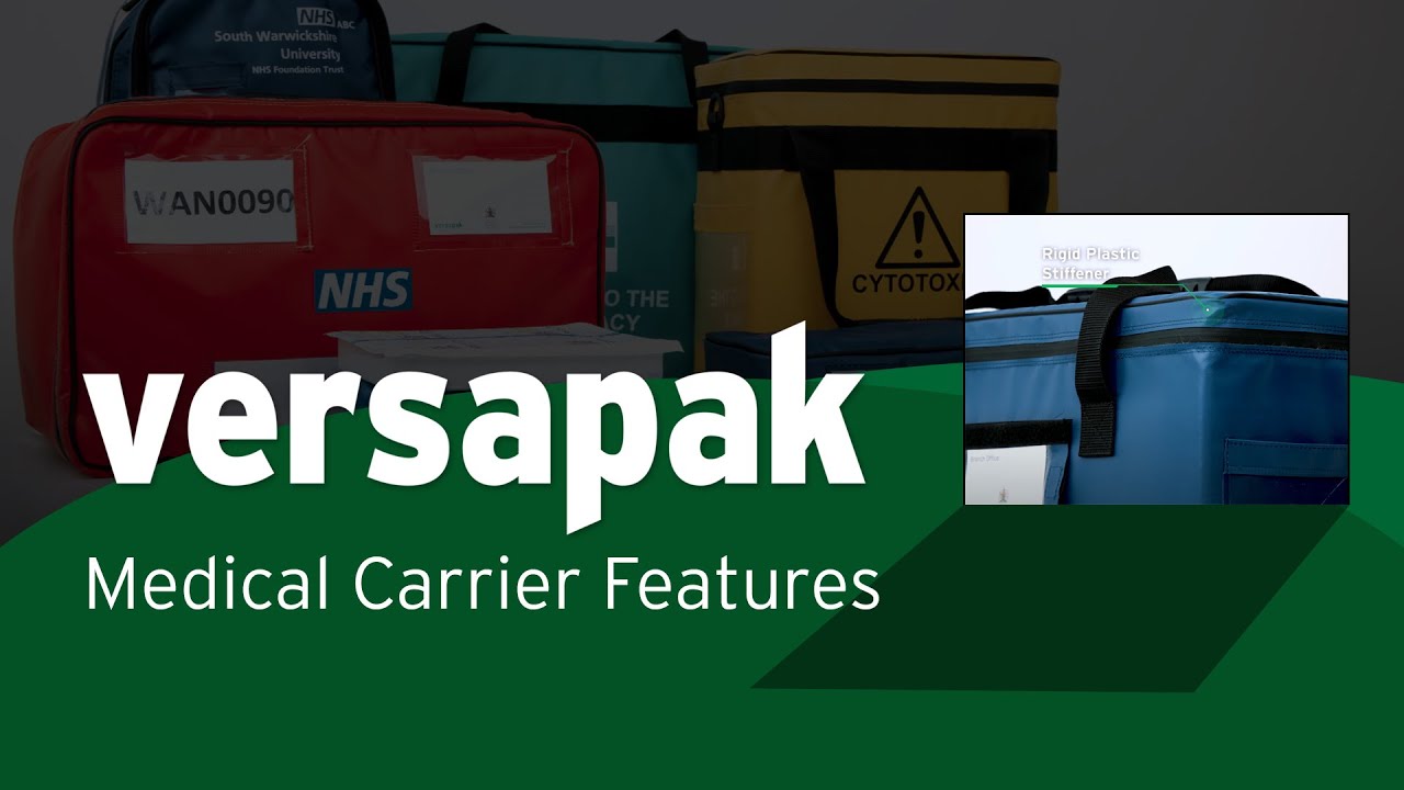 Versapak Medical Carrier Features - YouTube