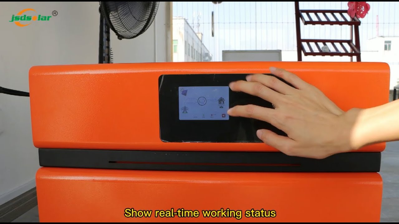 JSD output 10kwh solar power station for home and commercial - YouTube