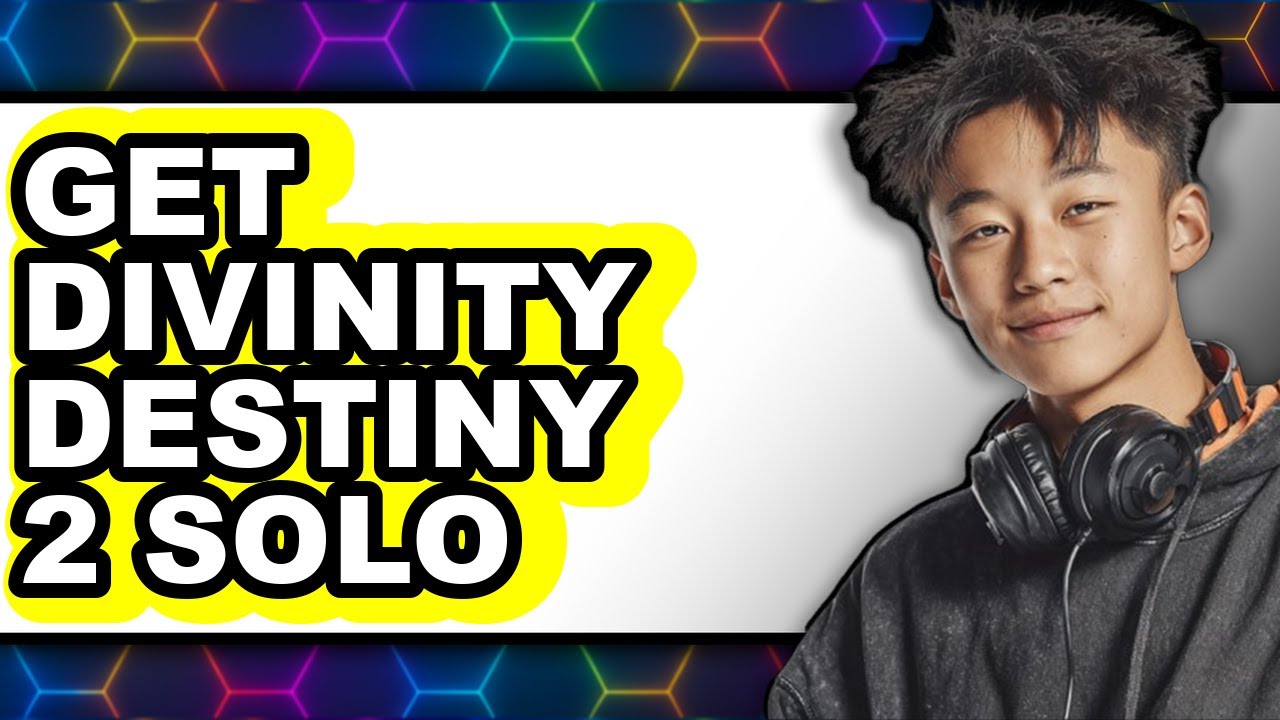 How To Get Divinity Destiny 2 Solo - Easy Guide - YouTube